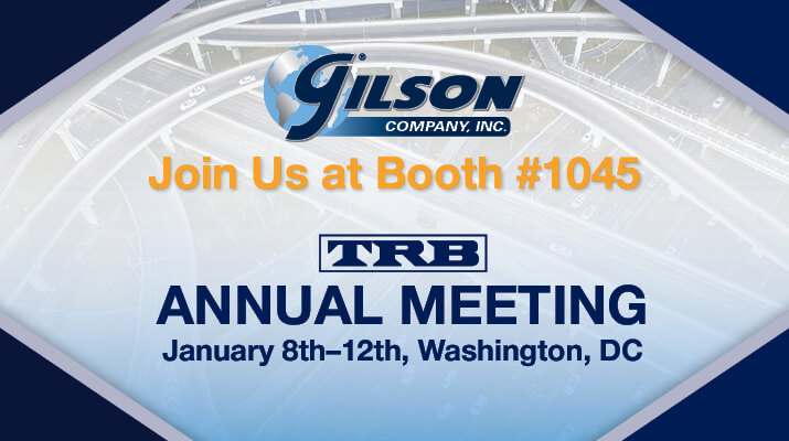 See You At TRB Annual Meeting 2023 - Gilson Co. See You At TRB Annual Meeting 2023 - Gilson Co.