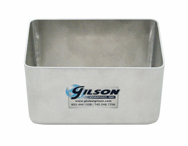High-Volume Aluminum Sample Pan for SP-171 - Gilson Co.