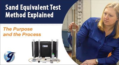 Sand Equivalent Test Method Explained and The Process - Gilson Co.