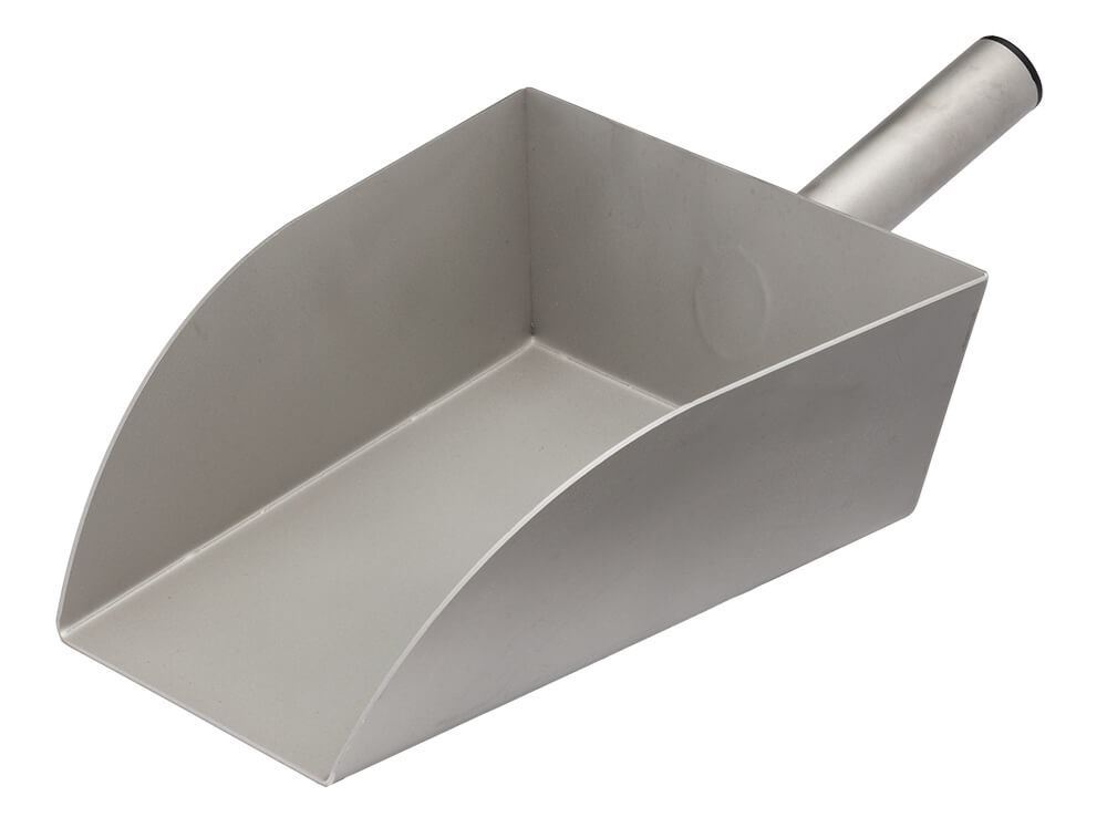 45oz Stainless Steel Flat Bottom Sample Scoop - Gilson Co.
