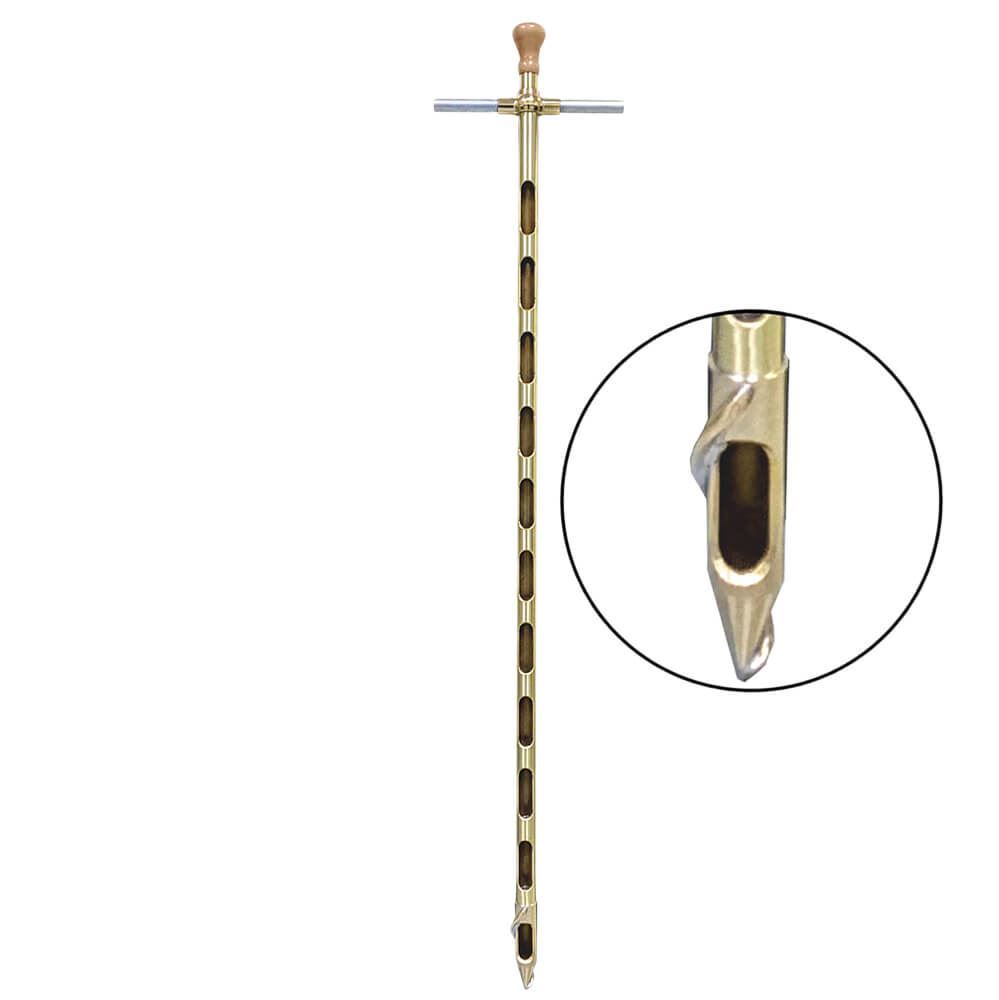63in Double-Tube T-Handle Sampling Probe, Brass - Gilson Co.